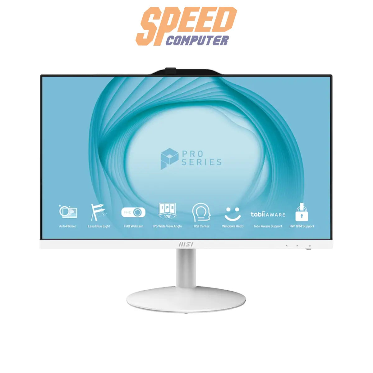 ออลอินวัน MSI PRO AP242-12M-417TH i3 Gen12 สีขาว - Speedcom – SpeedCom