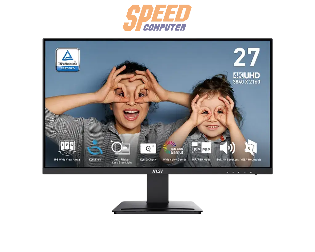 จอมอนิเตอร์ MSI PRO MP273U 27.0" IPS 75Hz - SpeedCom
