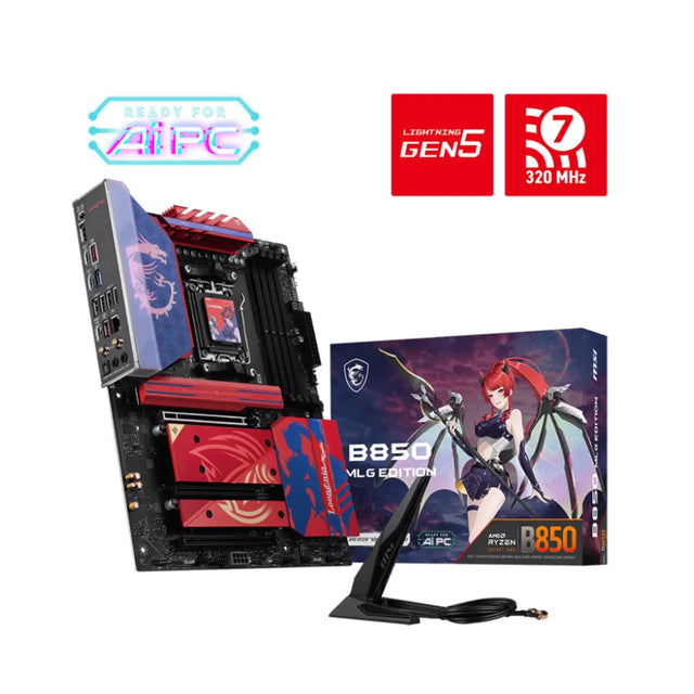 MSI B850 MLG EDITION WIFI DDR5 AM5 Motherboard - SpeedCom