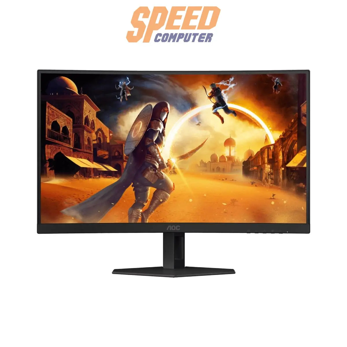จอมอนิเตอร์ AOC C27G4ZE 27.0" Curved VA 280Hz สีดำ - SpeedCom