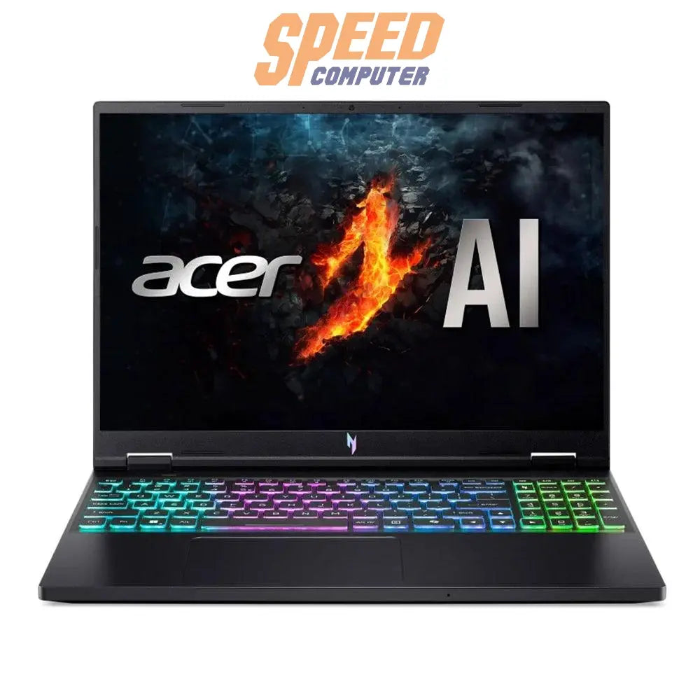 SpeedCom Notebook Acer Nitro 16 AN16-43-R7N7 Ryzen 9 Obsidian Black