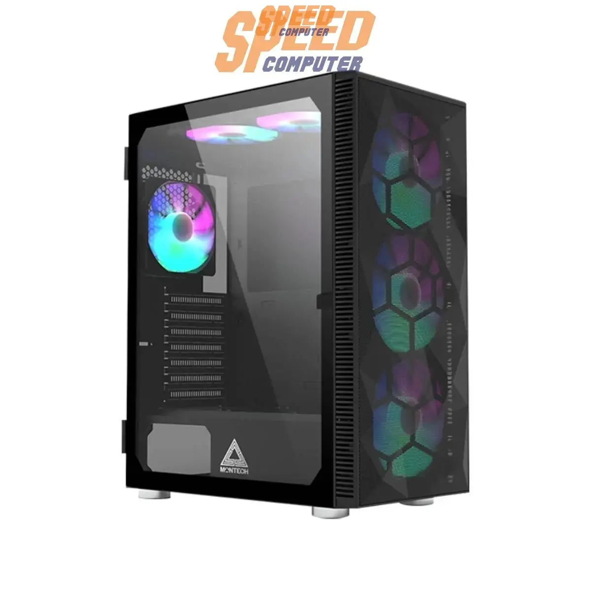 SpeedCom Case MONTECH X3 Mesh Mid Tower ATX