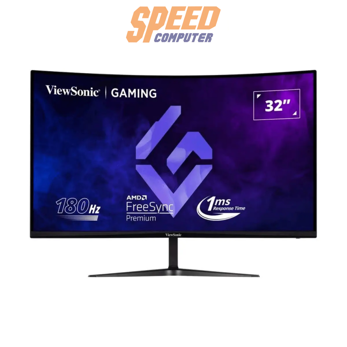 Viewsonic VX3218C 2K 32" IPS 185Hz Monitor Black - SpeedCom